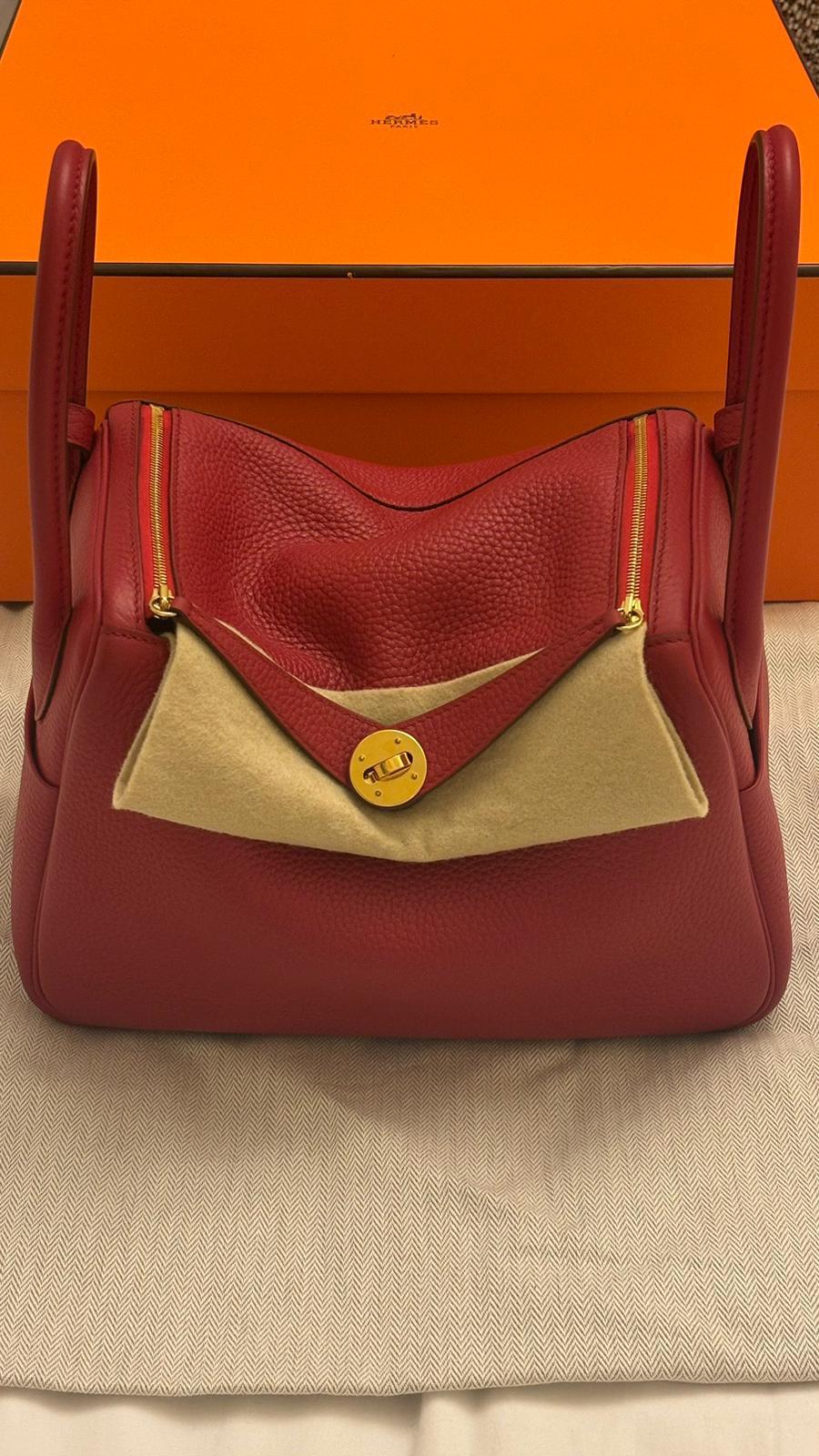 Hermes Lindy 26 Vermillion Rouge | Batra