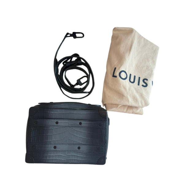 Louis Vuitton Soft Trunk Bag in Crocodile Leather | Batra