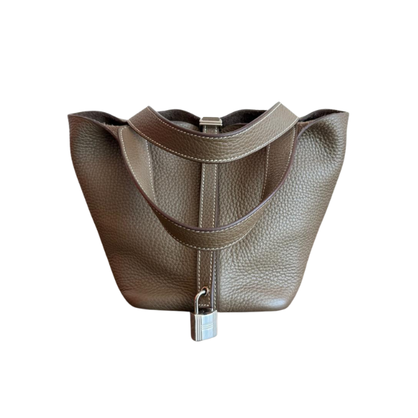 Hermès Picotin 18 – Étoupe with Palladium Hardware | Batra